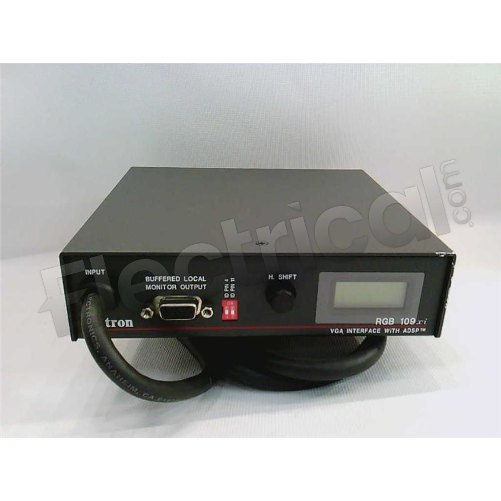 Extron RGB-109XI PLC Module Automation