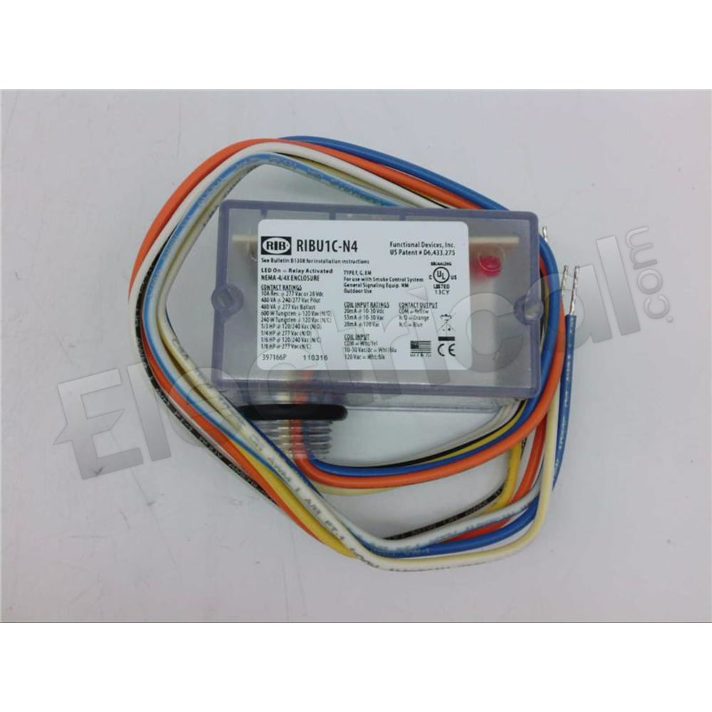 Functional Devices RIBU1C-N4 Fuse Part And Accessory Fuse