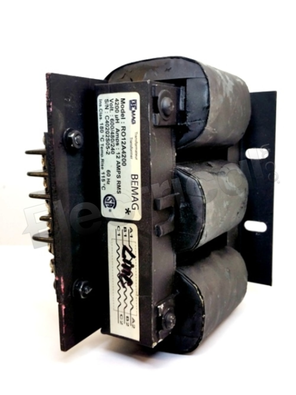 Pioneer Power Solutions RO12A4200 Line Reactor Transformer