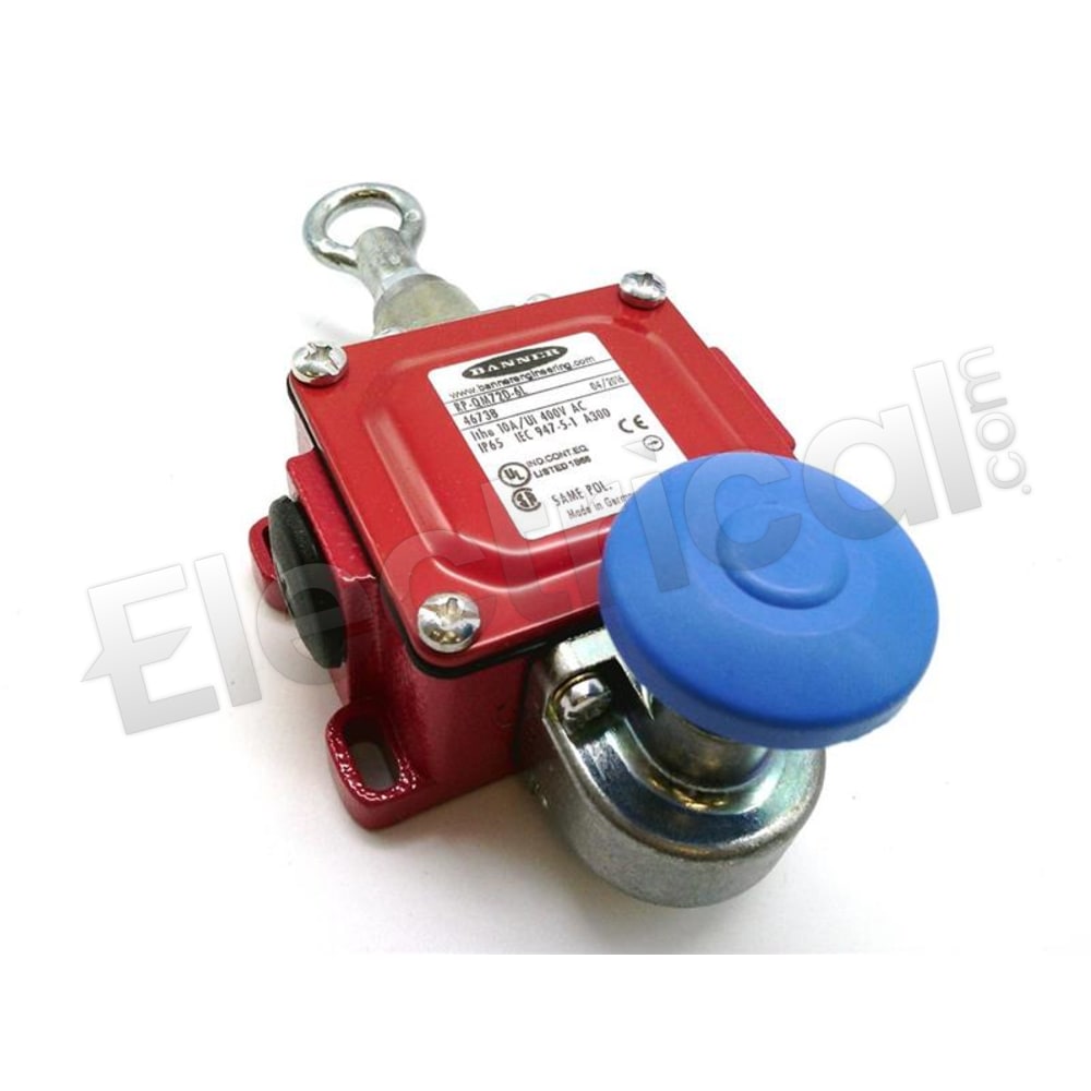 Banner Engineering RP-QM72D-6L Safety Pull Switch Safety Systems
