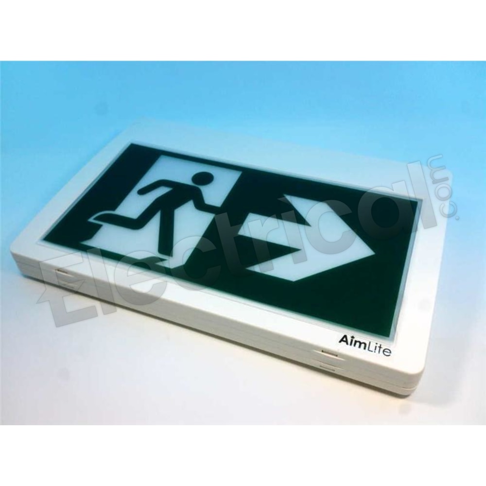 Aimlite RPNPUWHT-BAT Sign Building Maintenance