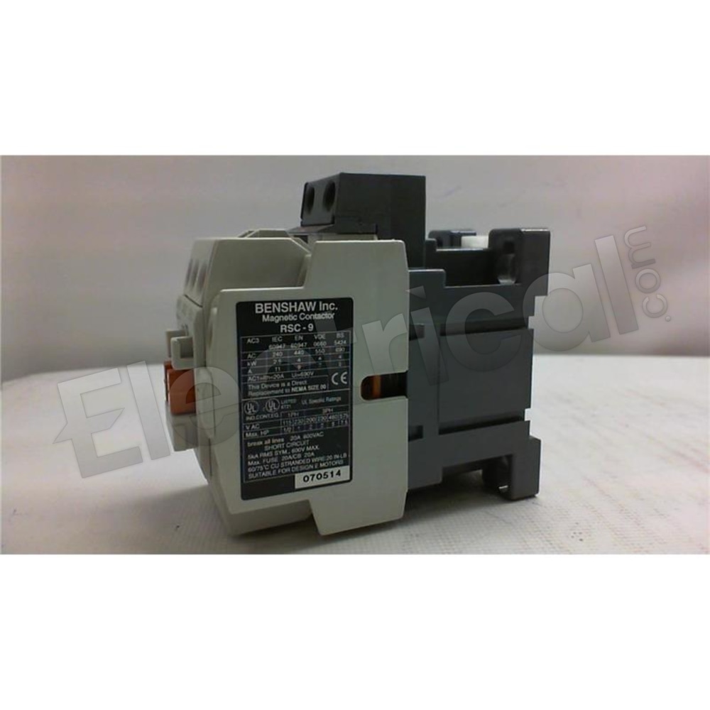 Regal Beloit RSC-9-6AC24 Contactor Motor Control