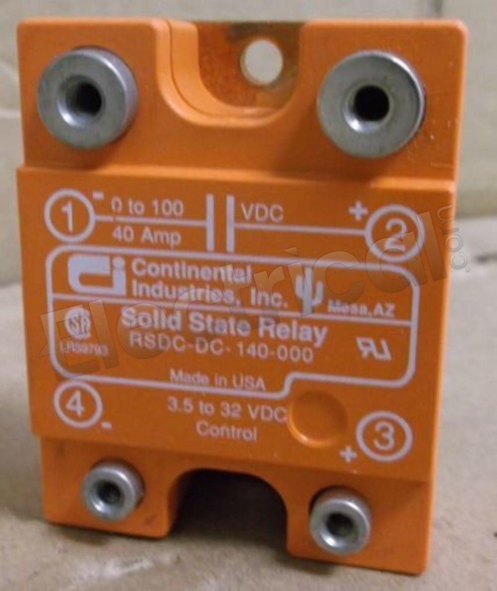 RSDC-DC-140-000 Invensys Fuse Part And Accessory Fuse
