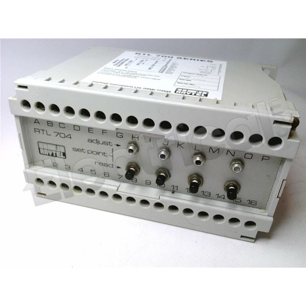 Rayleigh Instruments RTL-704 Safety Relay Relay