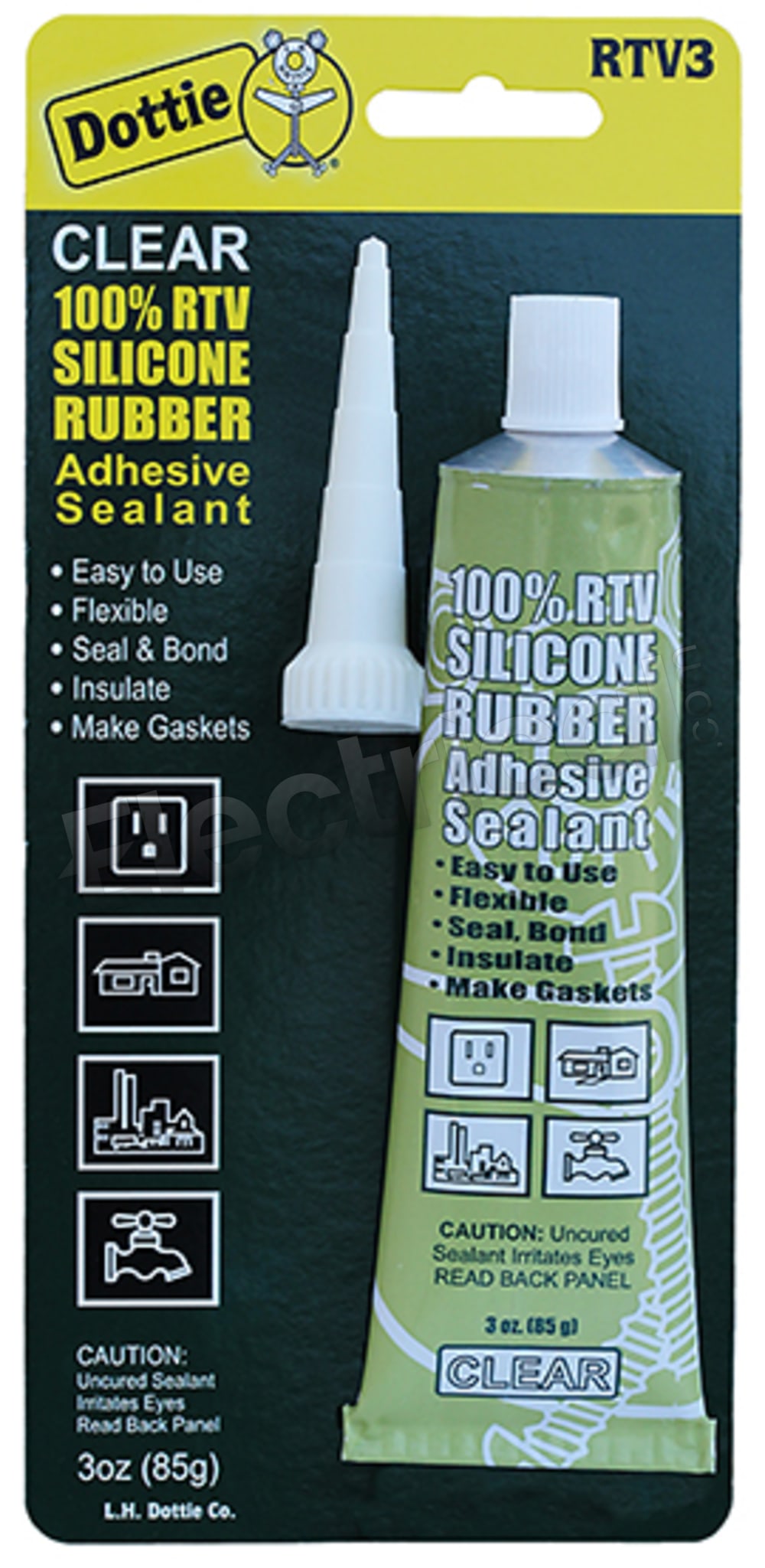 Dottie RTV3 Adhesive Building Maintenance