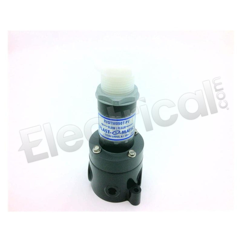 RVDTM050T-PV Plast-O-Matic Pressure Relief Valve Valve