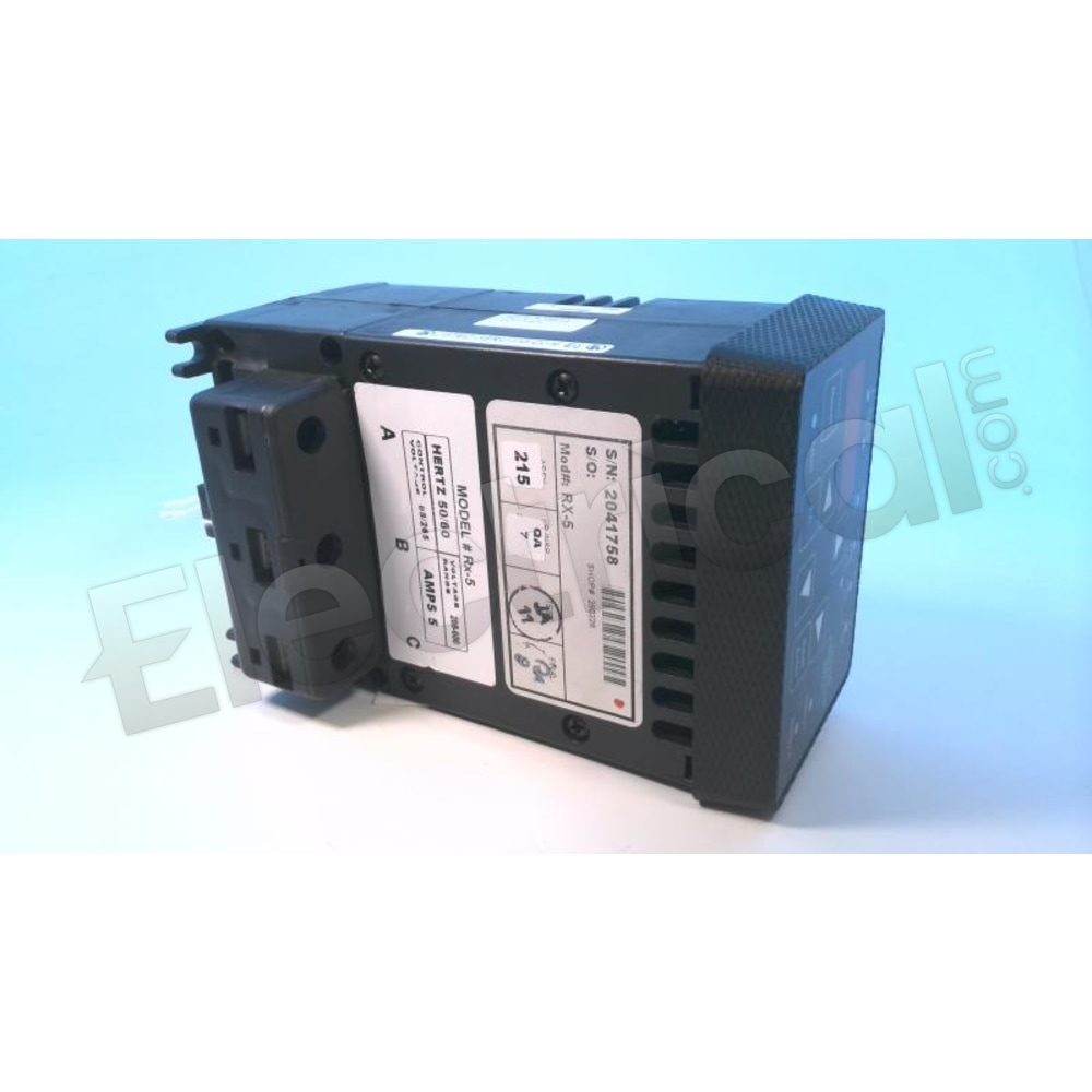 RX-5 Motortronics Protective Relay Circuit Breaker