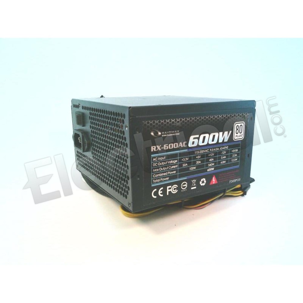 Raidmax RX-600AC Computer Power Supply Computer Component