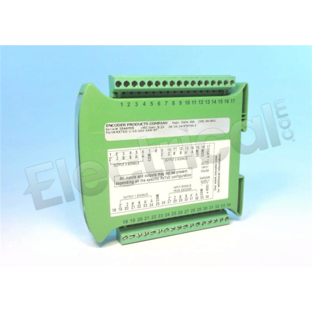 Encoder Products RXTXD-1V3-24V-24N-4P Sensor Automation
