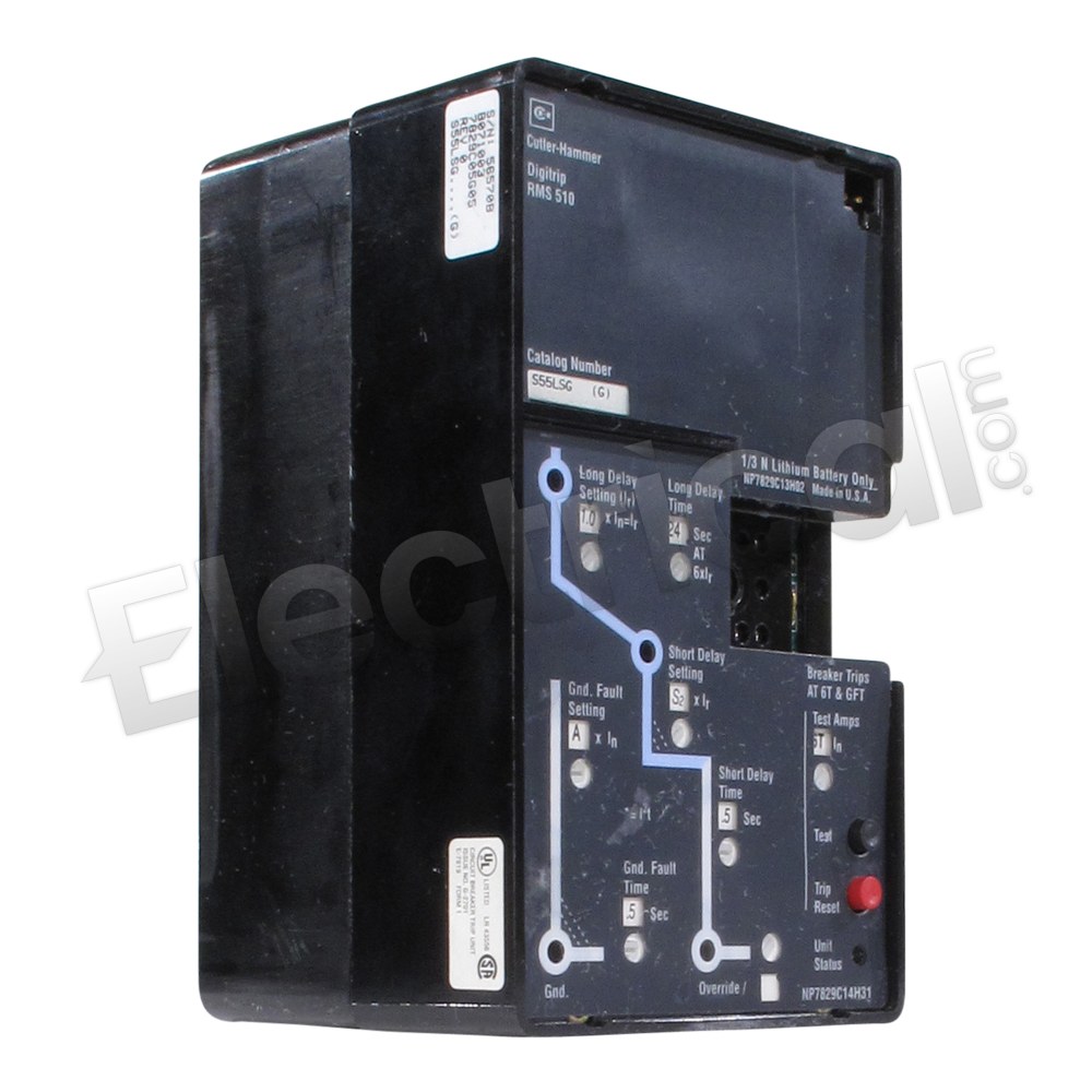 Cutler Hammer S55LSG Trip Units And Programmers Circuit Breaker
