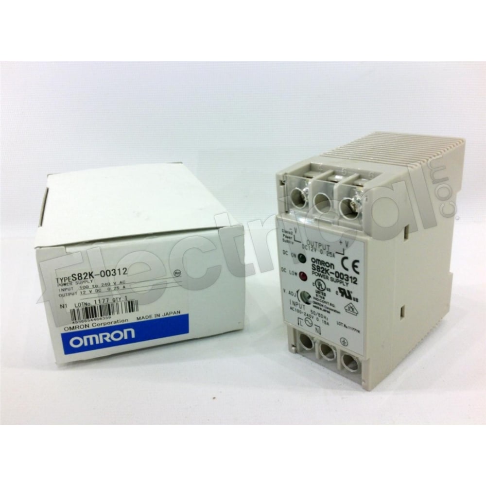 Omron S82K-00312 Power Supply Power Supply