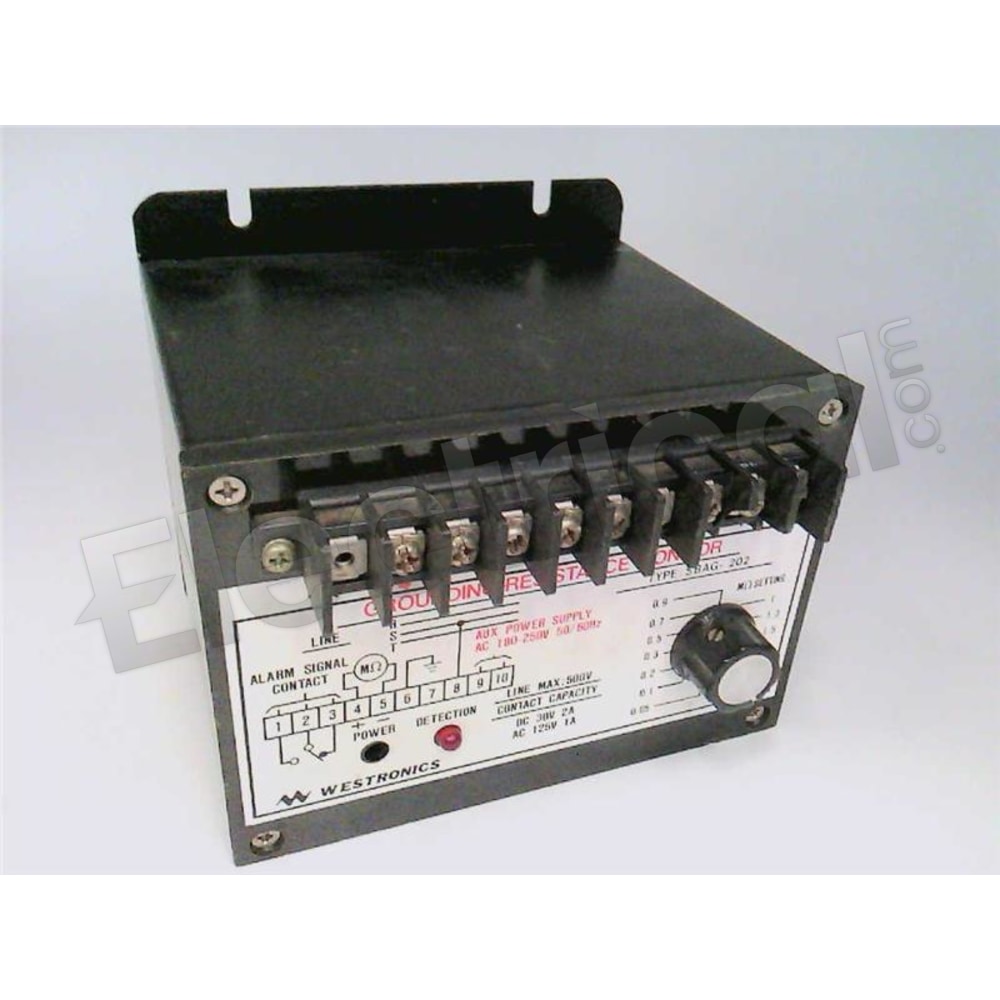 SBAG-202 Westronics Ground Fault Sensor Relay