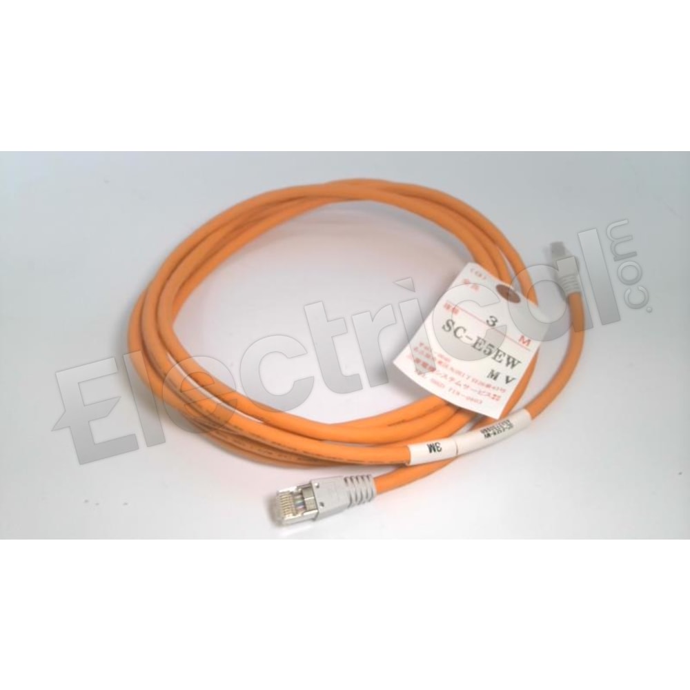 Mitsubishi SC-E5EW-S3M-MV Cordset Cable & Wire Automation