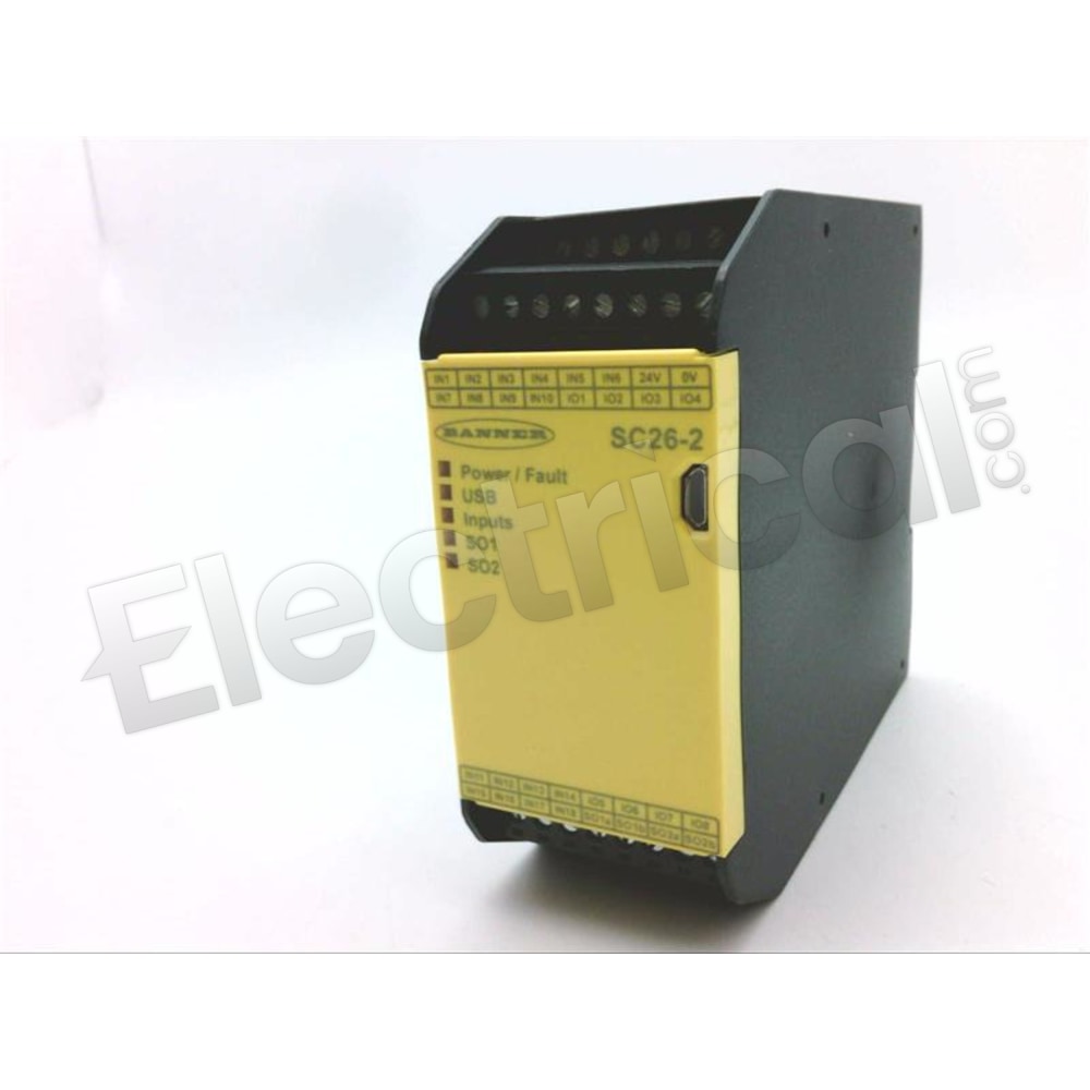 Banner Engineering SC26-2 Safety Controller Safety Systems