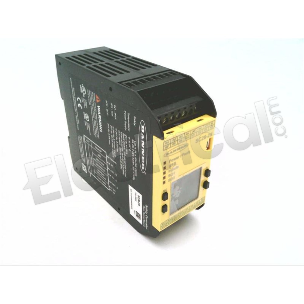 Banner Engineering SC26-2D Safety Controller Safety Systems