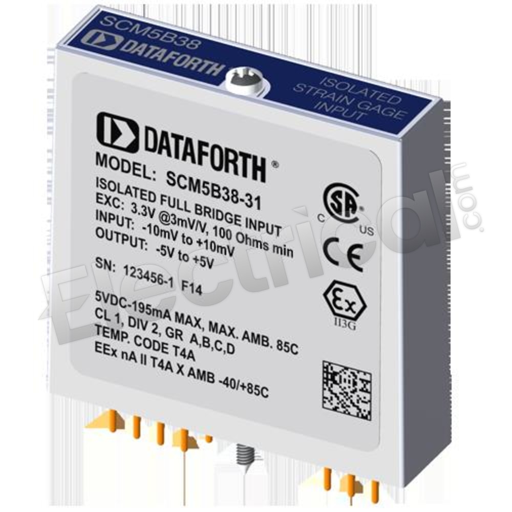 Dataforth SCM5B38-31 Signal Conditioner/Transmitter Automation