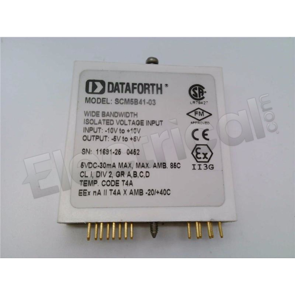 Dataforth SCM5B41-03 PLC Module Automation