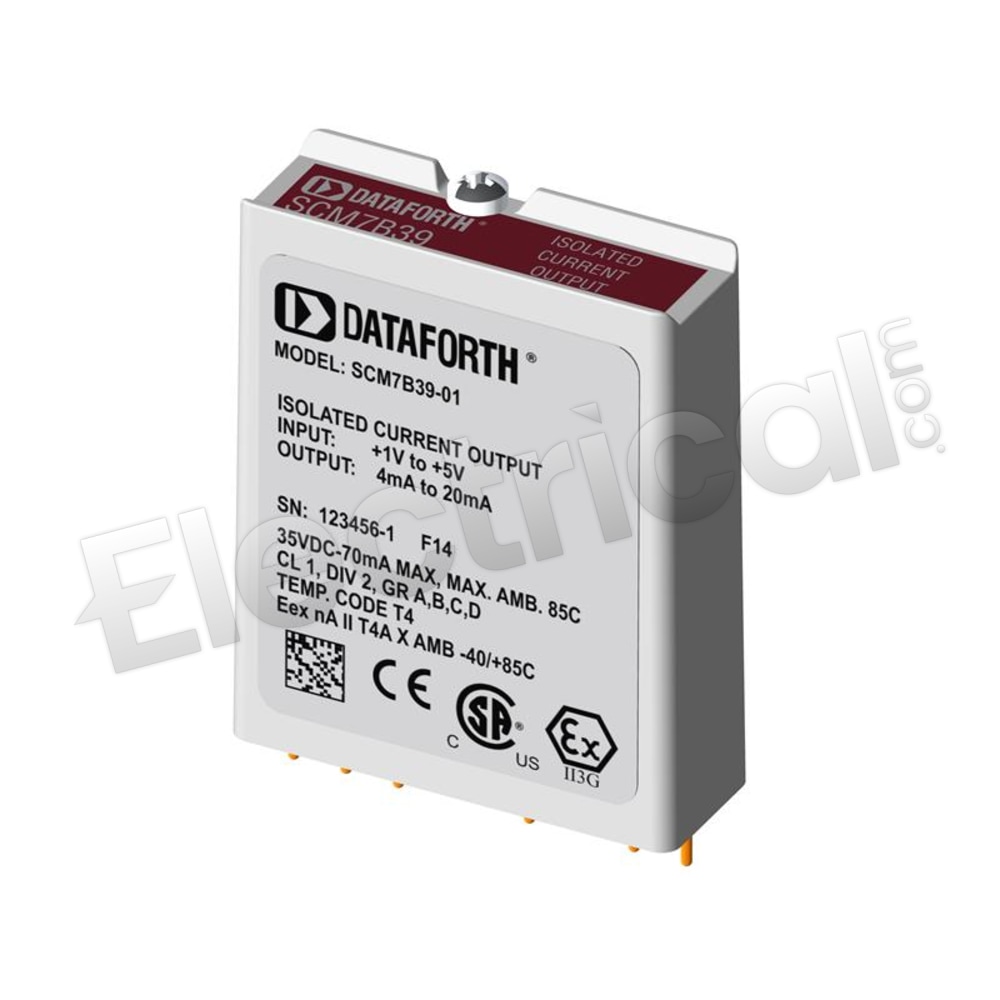 Dataforth SCM7B39-03 Signal Conditioner/Transmitter Automation