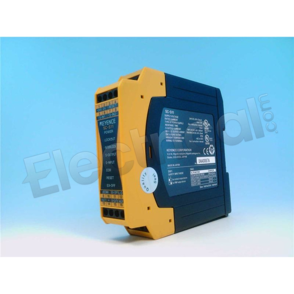 Keyence Corp SCS11 PLC Module Automation