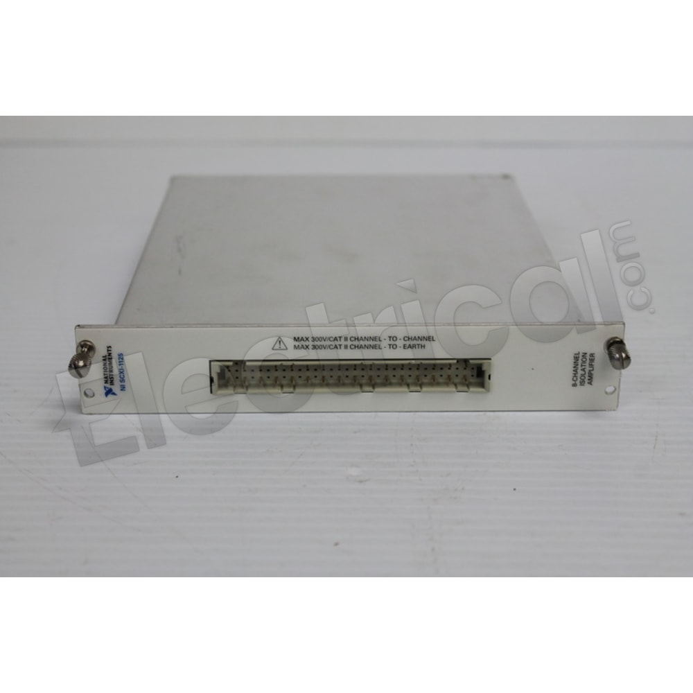National Instruments SCXI-1125 PLC Module Automation