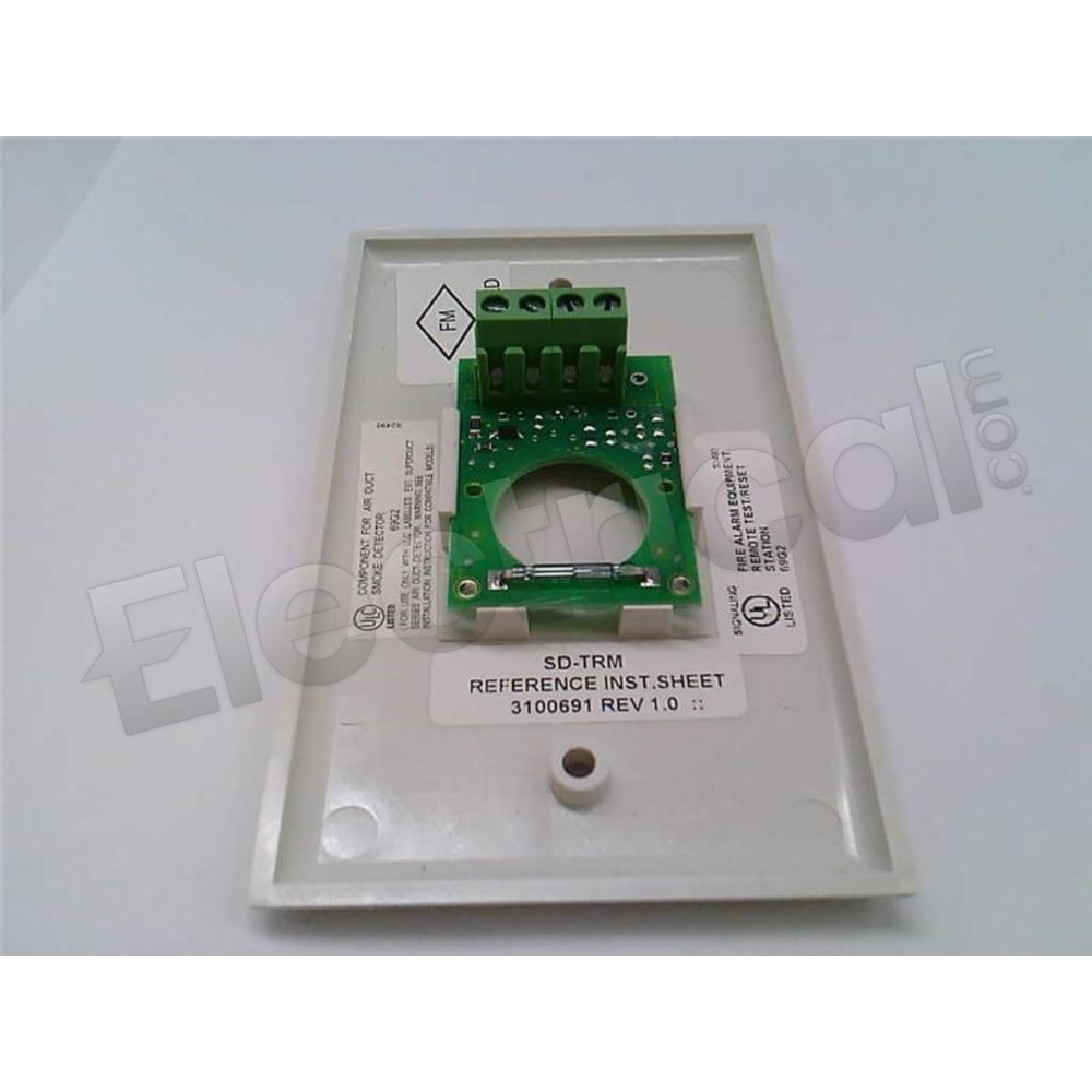 Utc Fire & Security Company SD-TRM Smoke Detector Fire Safety