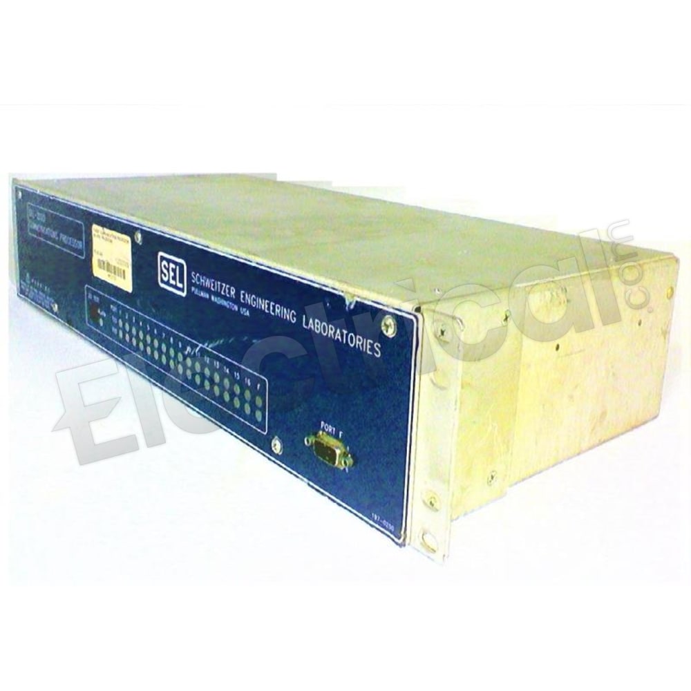 Schweitzer Engineering SEL-2020-20203040 PLC Module Automation