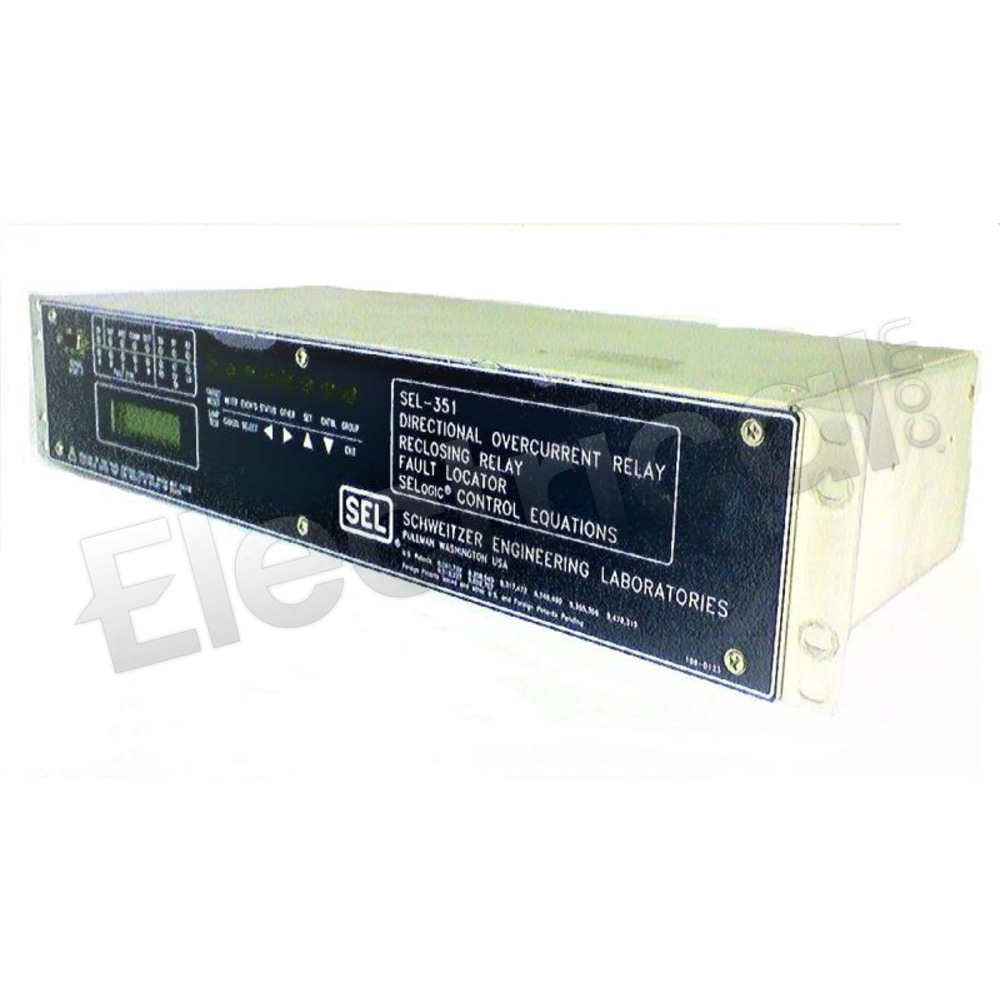 Schweitzer Engineering SEL-351-035160H35B4XX1 Phase/Voltage Loss Relay ...