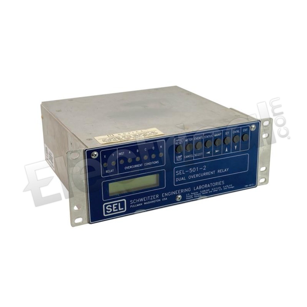 Schweitzer Engineering SEL-501-2 Voltage/Phase Monitor Relay