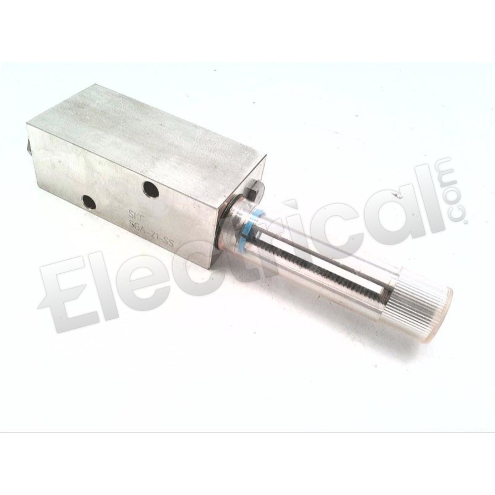 SKF SGA-21-SS Hydraulic Flow Meter & Gauge Hydraulic
