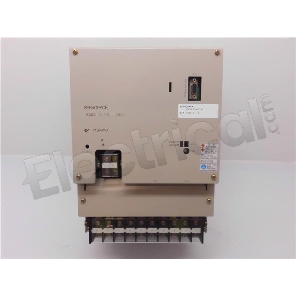 Yaskawa SGDB-60ADGY40 Servo Drive/Servo Control Servo Product