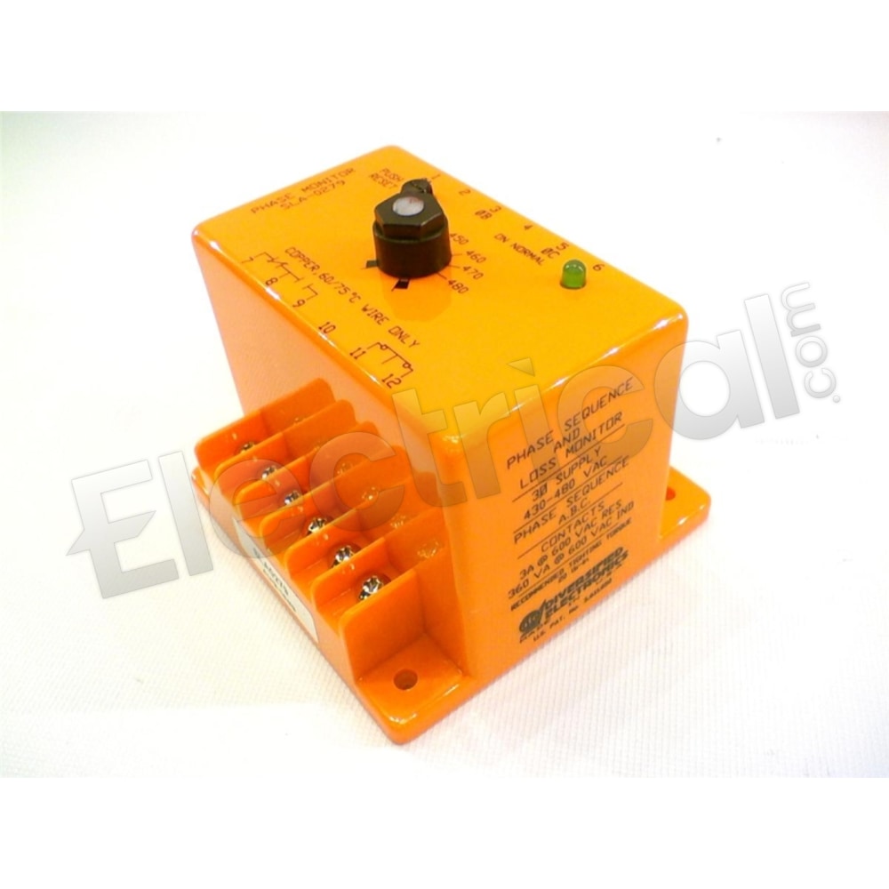 Marsh Bellofram SLA-0279 Phase/Voltage Loss Relay Relay