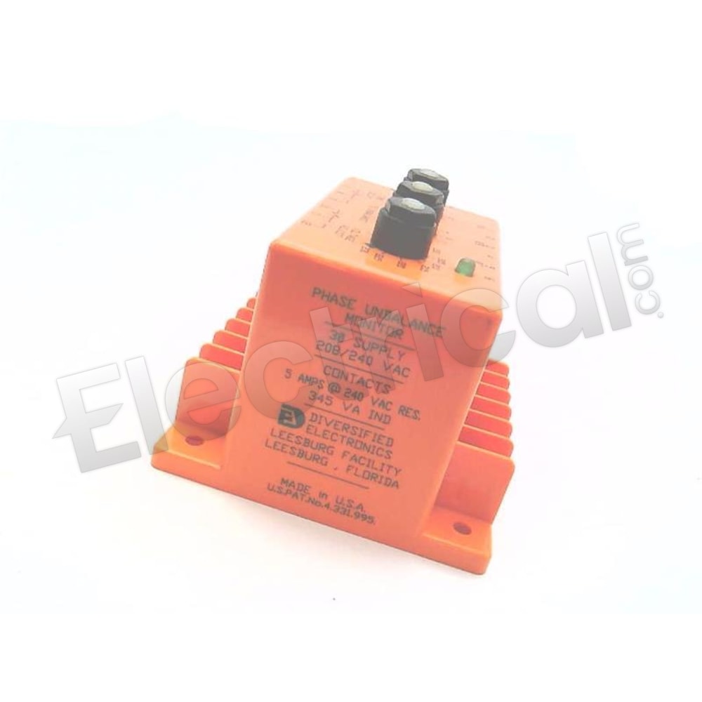 Marsh Bellofram SLD-230-ALE Voltage/Phase Monitor Relay