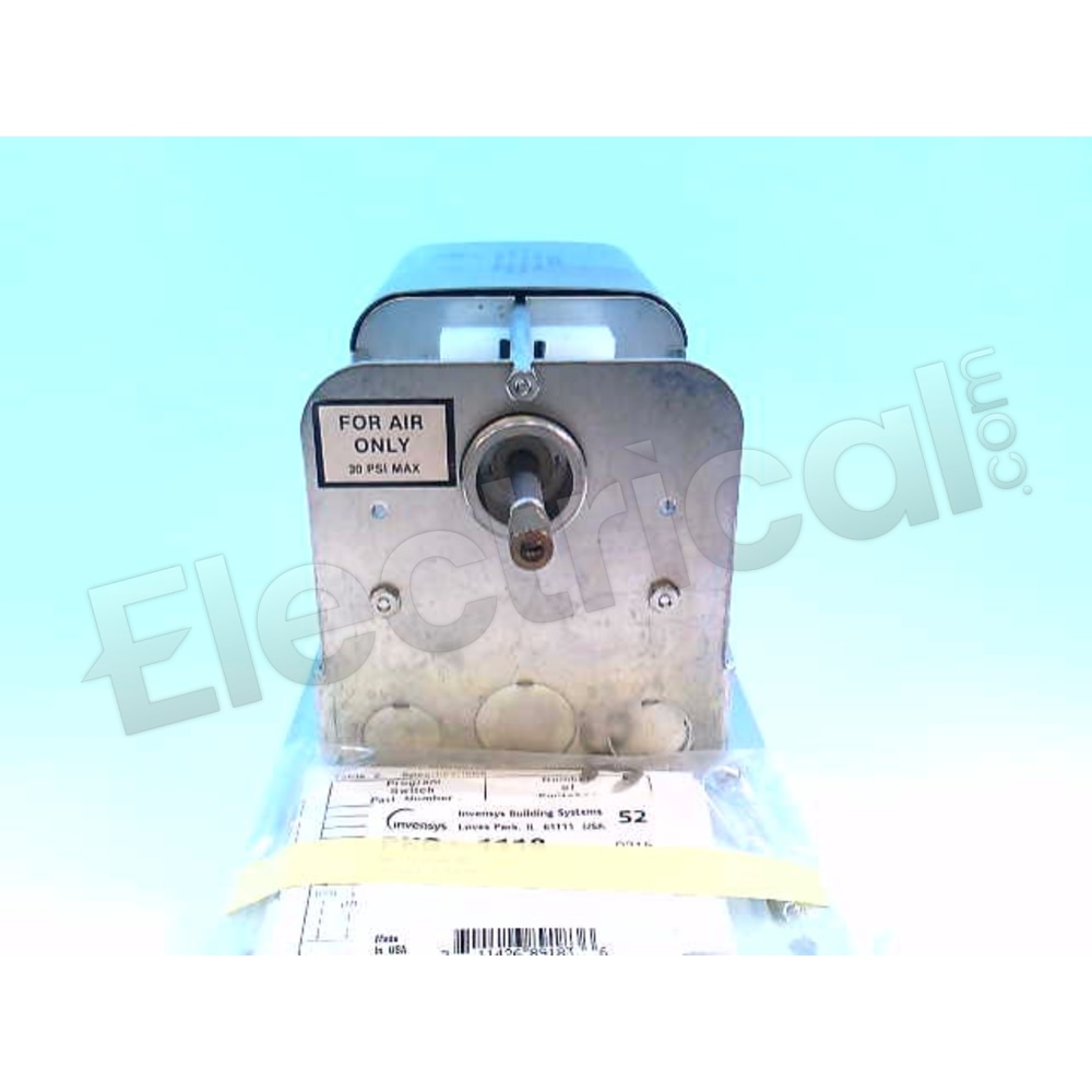 Invensys SP-30600 Electronic Thermostat Automation