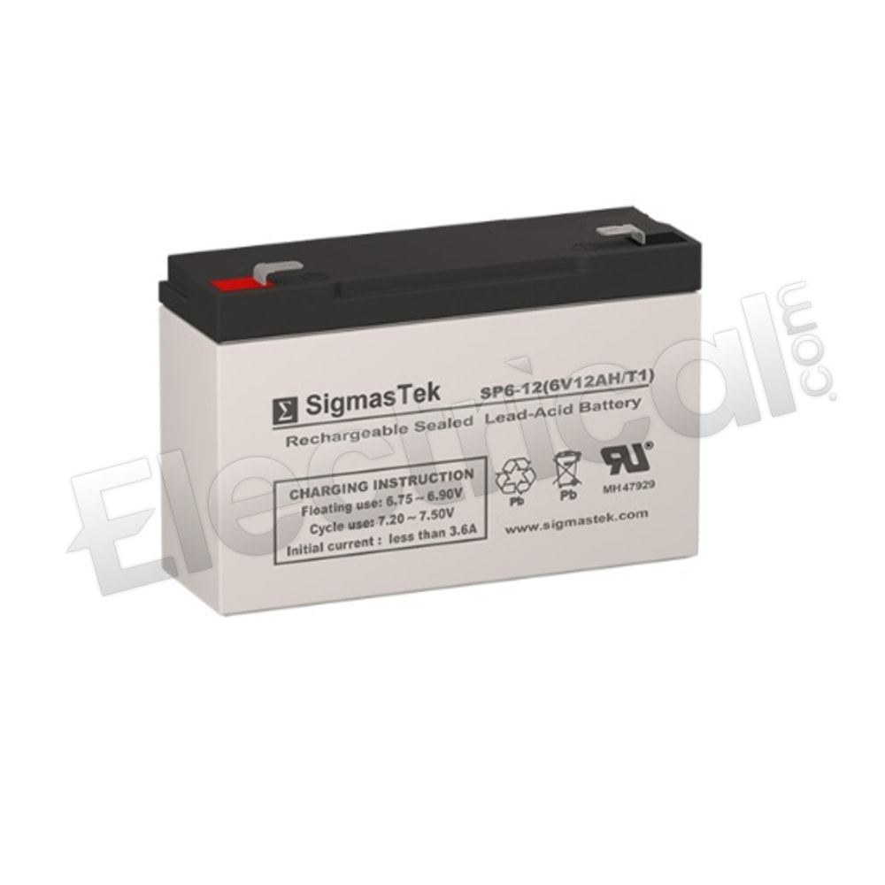 Sigmas Tek SP6-12HR Battery Power Supply