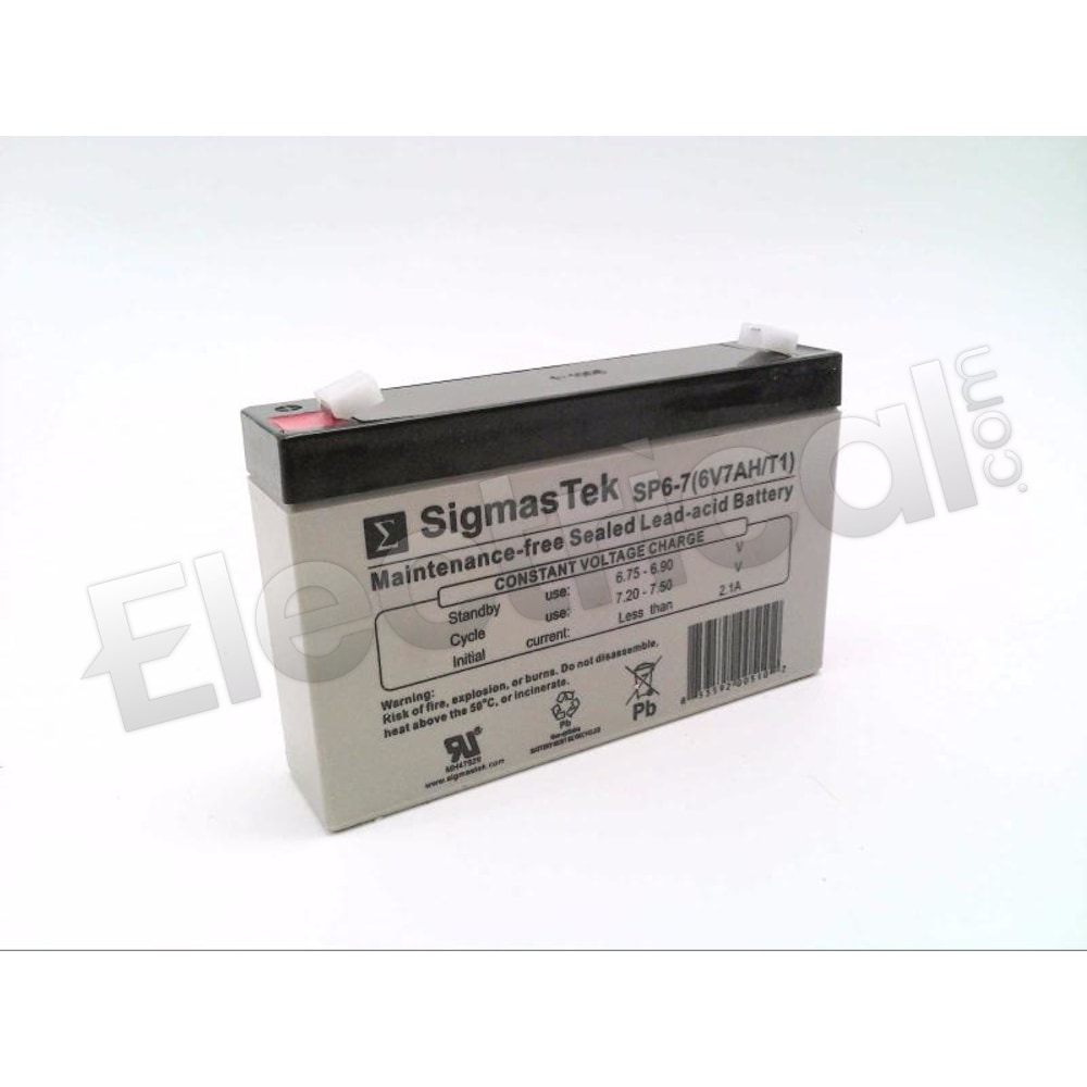 Sigmas Tek SP6-7 Battery Power Supply