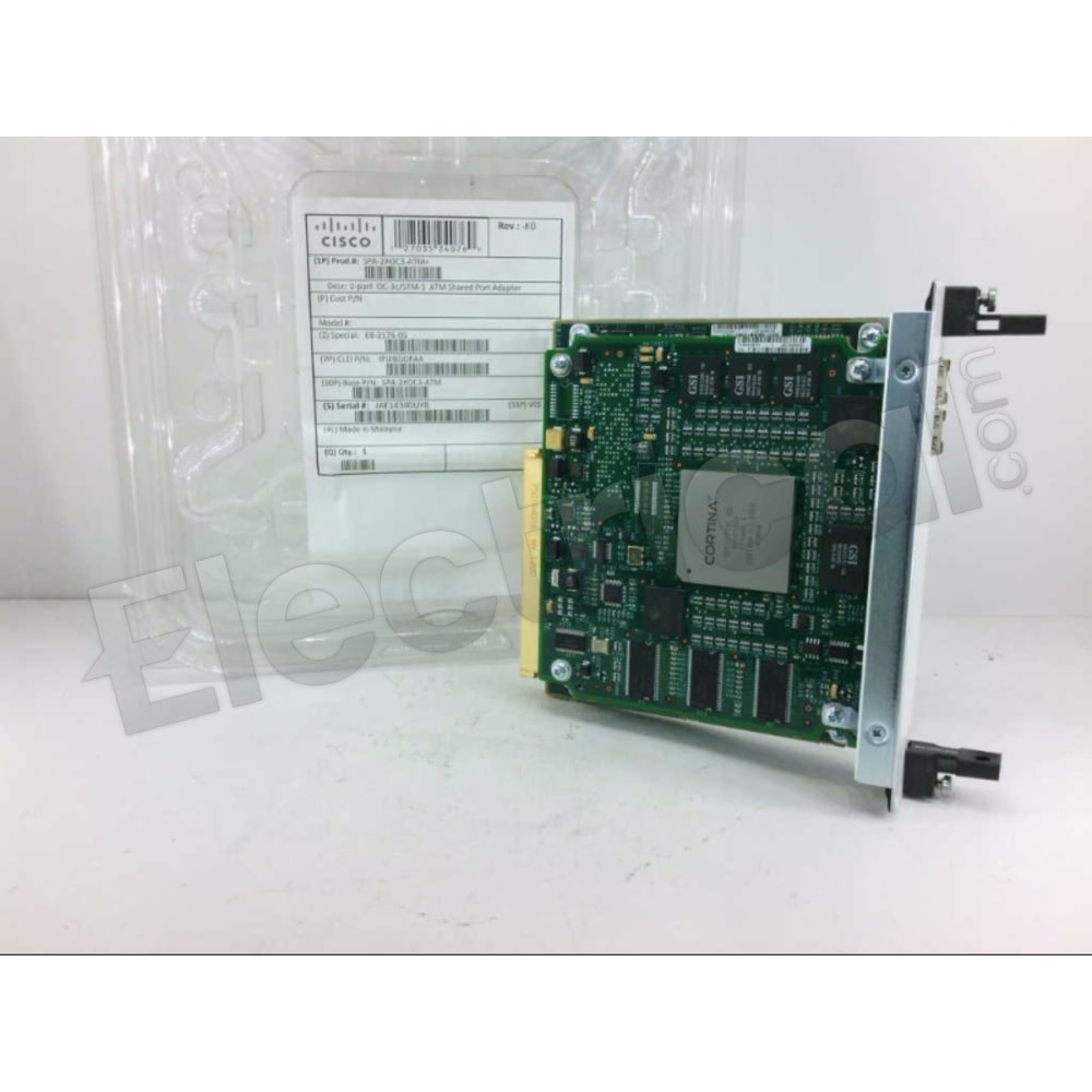 Cisco SPA-2XOC3-ATM PLC Module Automation