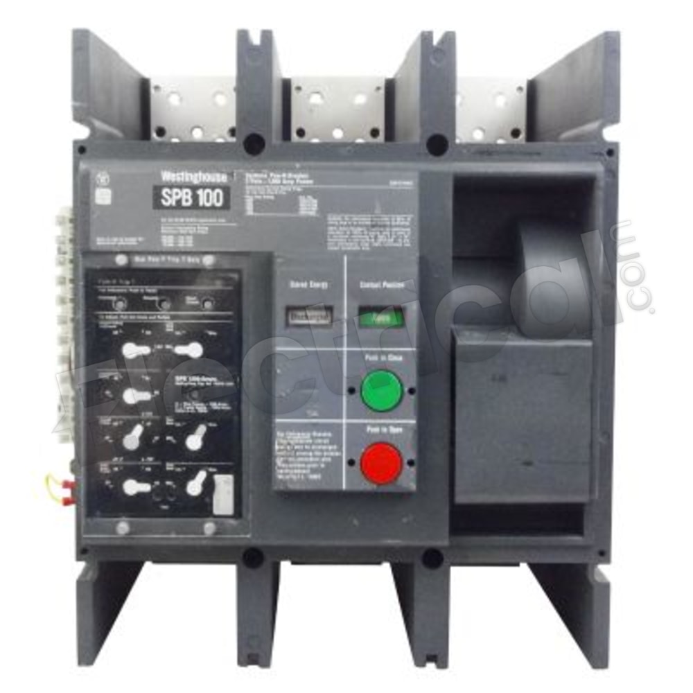 Cutler Hammer SPB100-3P-1600A-EO-BO-LSIG Insulated Case Circuit Breaker