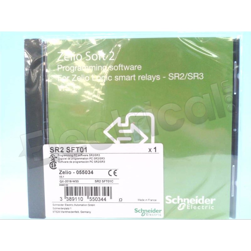 Schneider Electric SR2SFT01 PLC Software Automation