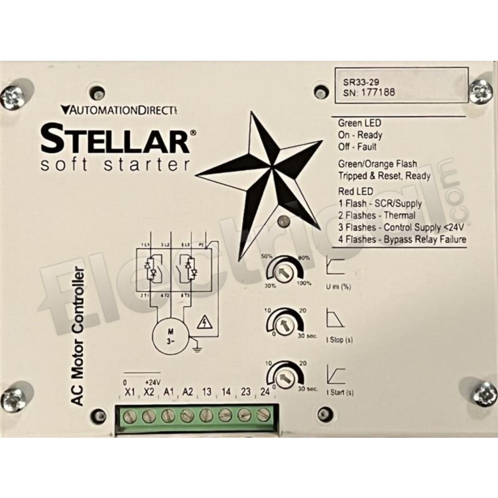 Automation Direct SR33-29 Motor Starter Motor Control