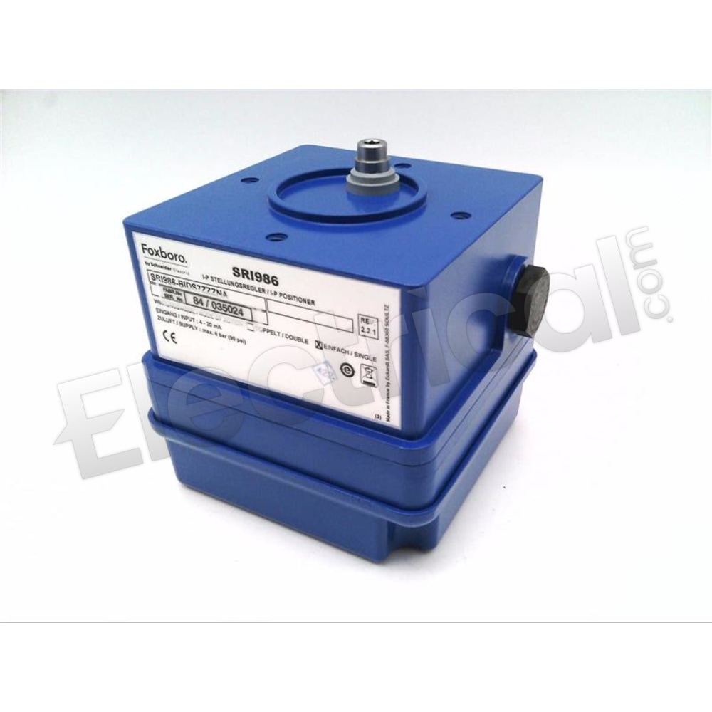 Invensys SRI986-BIDS7ZZZNA Pneumatic Actuator Pneumatic