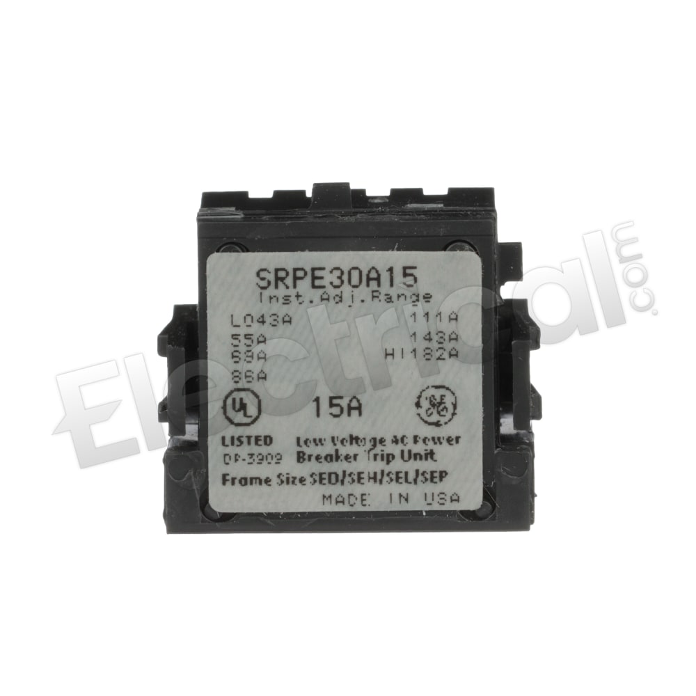 SRPE30A15 General Electric Trip Units And Programmers Circuit Breaker