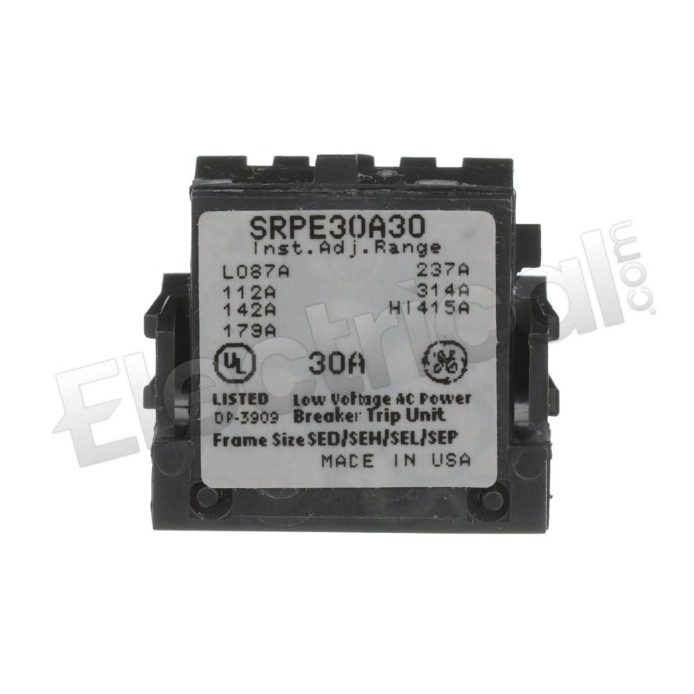 SRPE30A30 General Electric Rating Plug Circuit Breaker