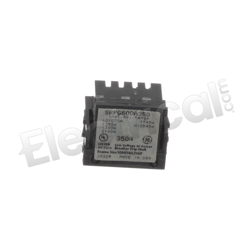 General Electric SRPG600A350 Rating Plug Circuit Breaker