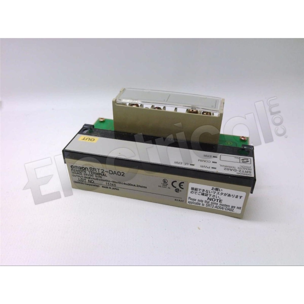 Omron SRT2-DA02 PLC Module Automation
