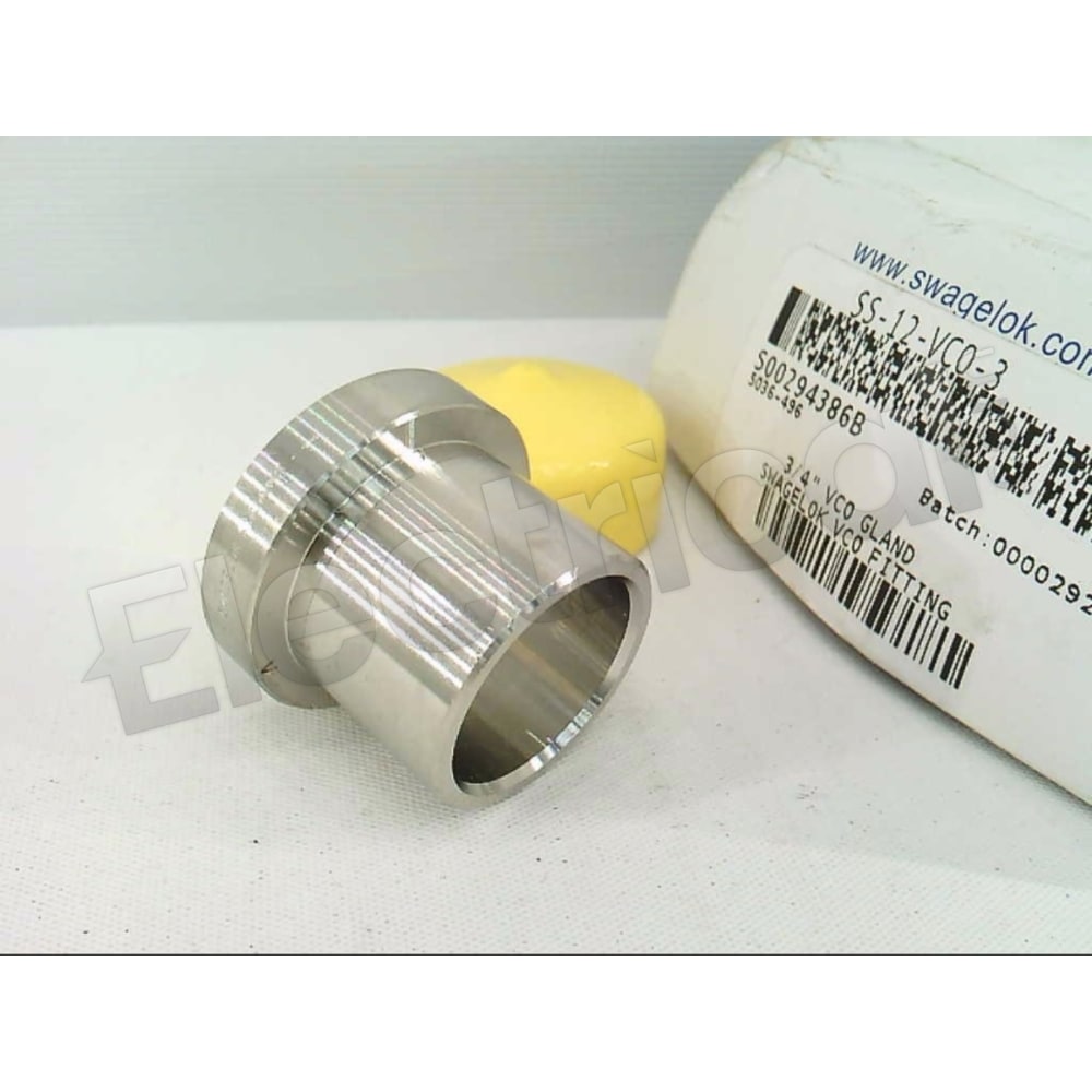 SS-12-VCO-3 Swagelok Fitting & Accessory Pneumatic