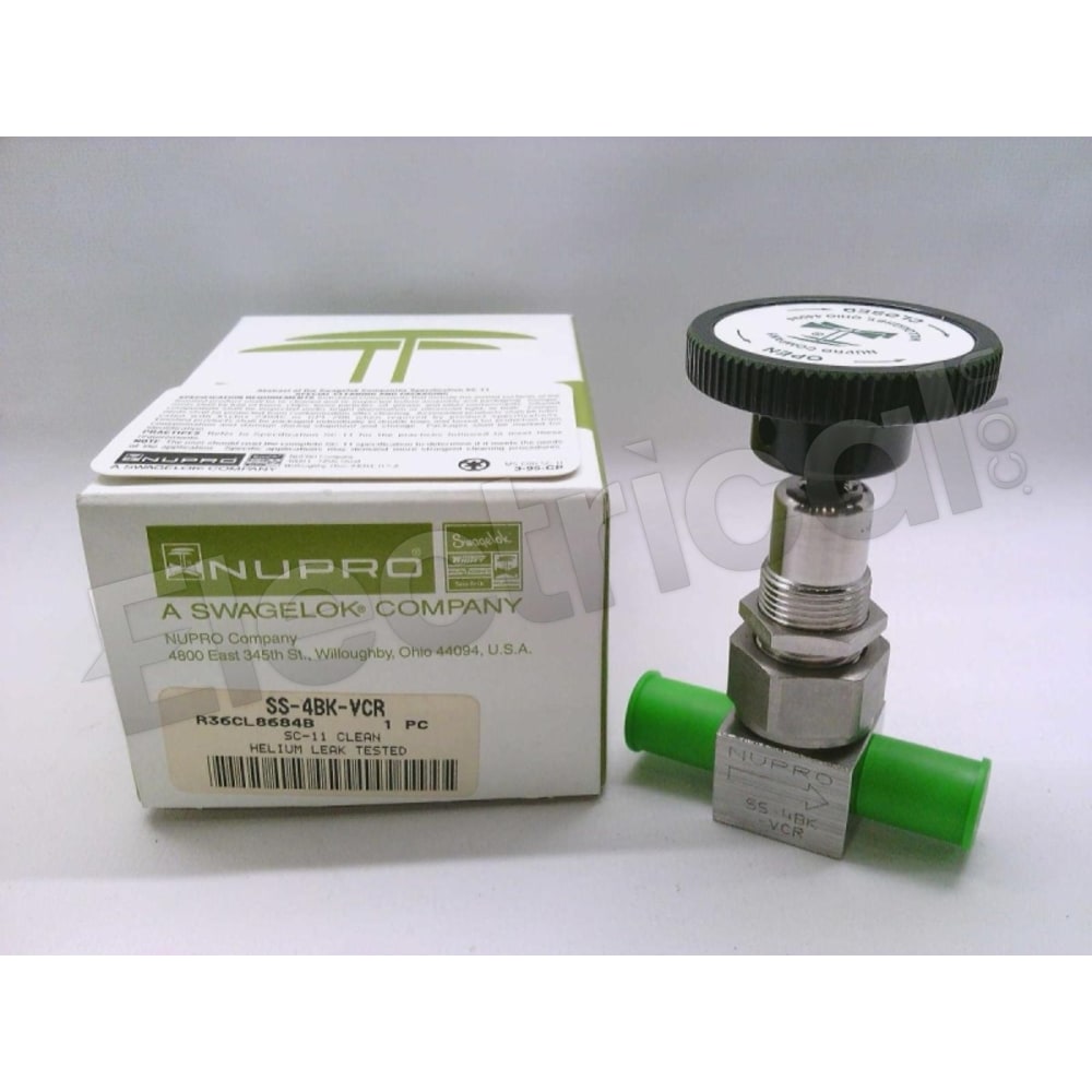 Swagelok SS-4BK-VCR Pneumatic Valve Pneumatic