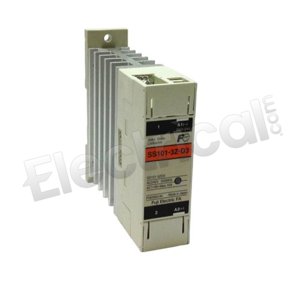 Fuji Electric SS101-3Z-D3 Overload Relay Motor Control