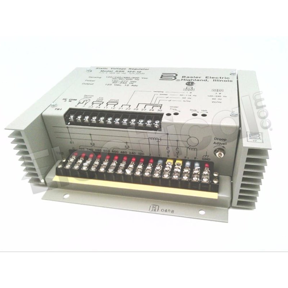 SSR-125-12 Basler Electric Voltage Regulator Automation