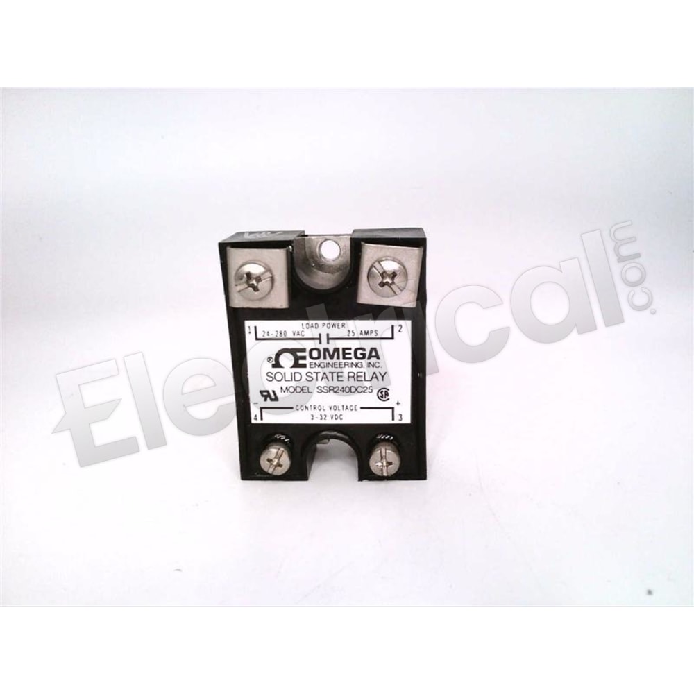 Omega Engineering SSR240DC25 Overload Relay Motor Control
