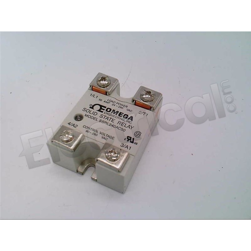 Omega Engineering SSRL240AC50 Overload Relay Motor Control